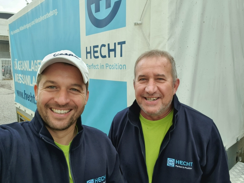 Optische Messtische von Blechtafeln & Trafobleche - HECHT AG